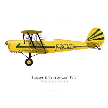 Stampe & Vertongen SV.4A No 438, F-BCXD - Bravo Bravo Aviation