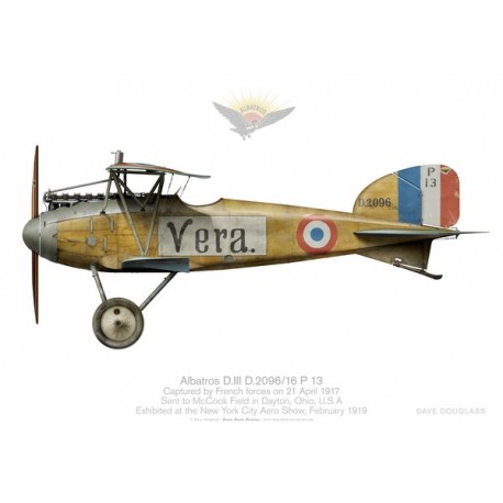 Albatros D.III "Vera" captured by French forces, 1917