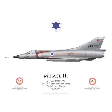 Israeli Dassault Mirage Iii Israel Aviation IAF Mirage III Cj