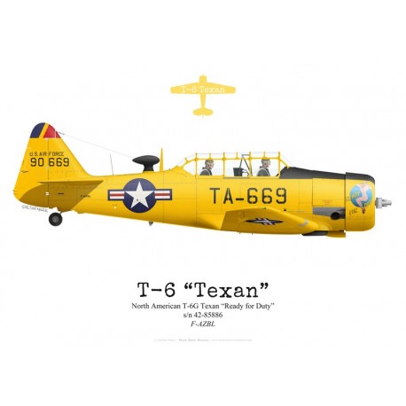 T-6G Texan "Ready for Duty", F-AZBL - Bravo Bravo Aviation