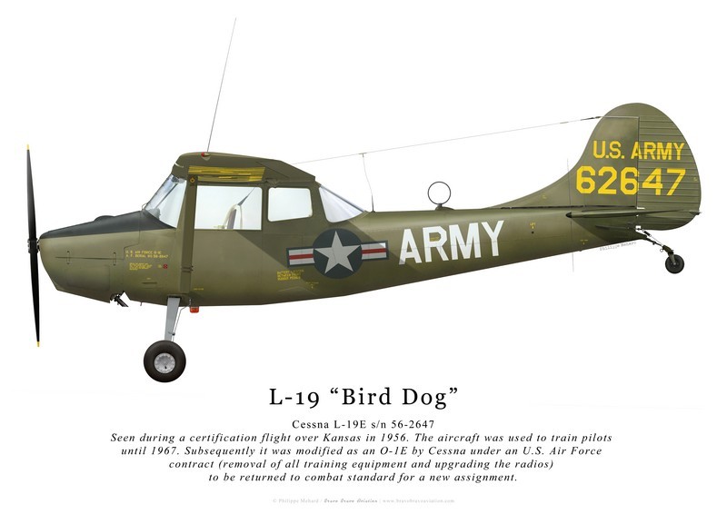 L 19 Aircraft In Vietnam
